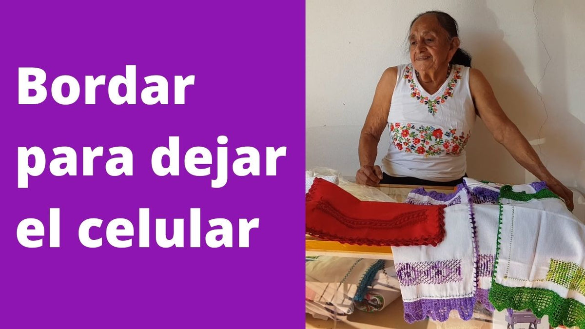 Bordados tradicionales de Colima – Artesanías Flor de Piña